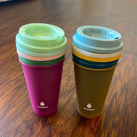 Manna | Kitchen | Manna Reusable Color Changing Cups Set Of 6 | Poshmark